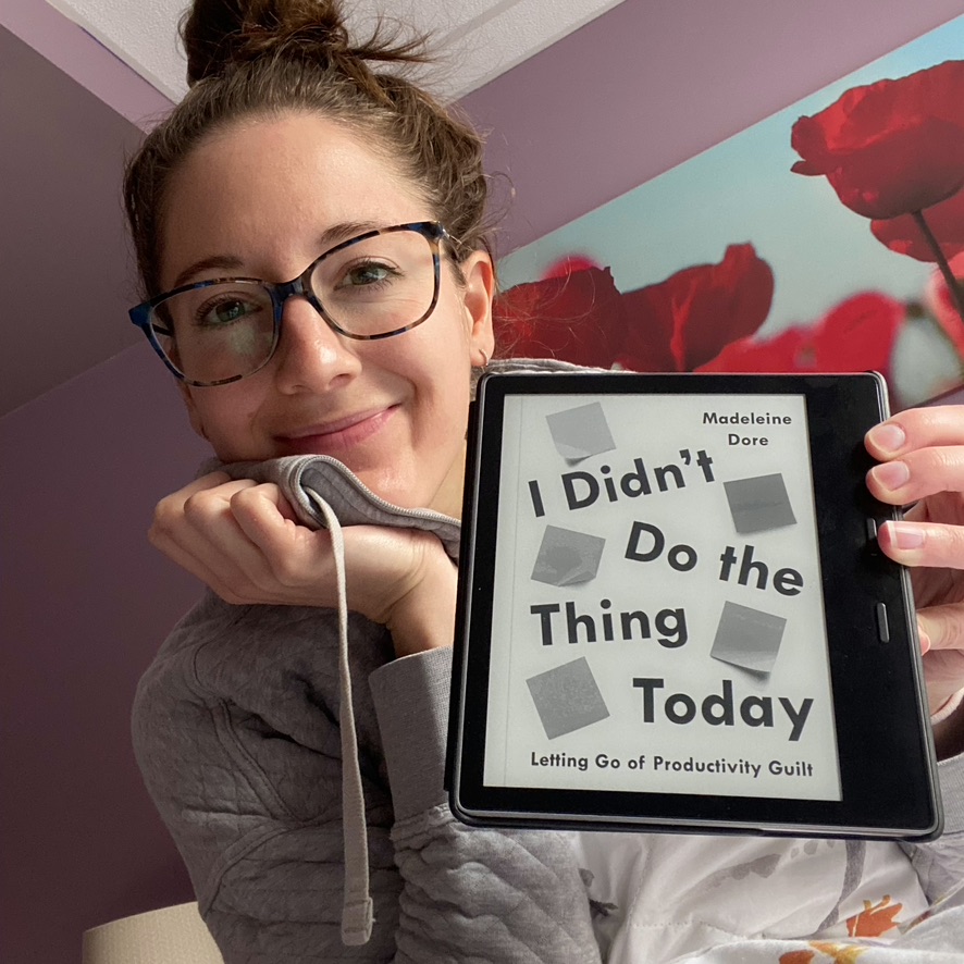 I Didn't Do the Thing Today by Madeleine Dore - Nonfiction Chocolate