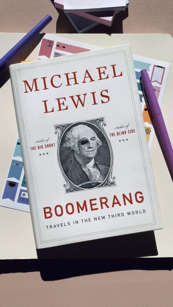 Boomerang by Michael Lewis - Nonfiction Chocolate